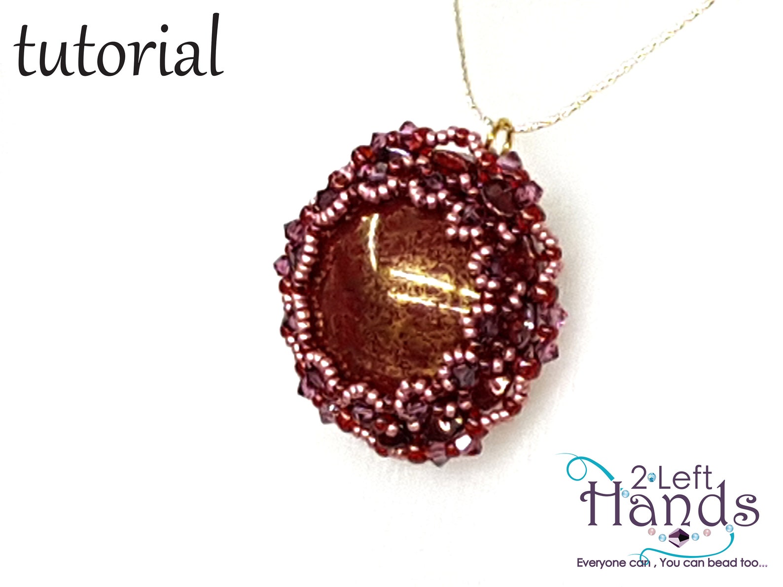 Beading Tutorial, Beadwork Pendant, Bead Weaving Patterns, Beading ...