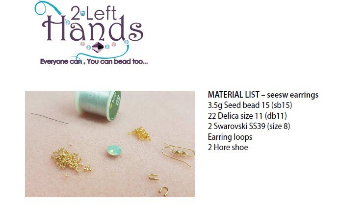 Right Angle Weave Earrings Tutorial, Beading Patterns, CRAW Earrings ...