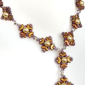 RAW Pattern, Necklace Pattern, Beading Tutorial, Beadweaving Tutorials ...