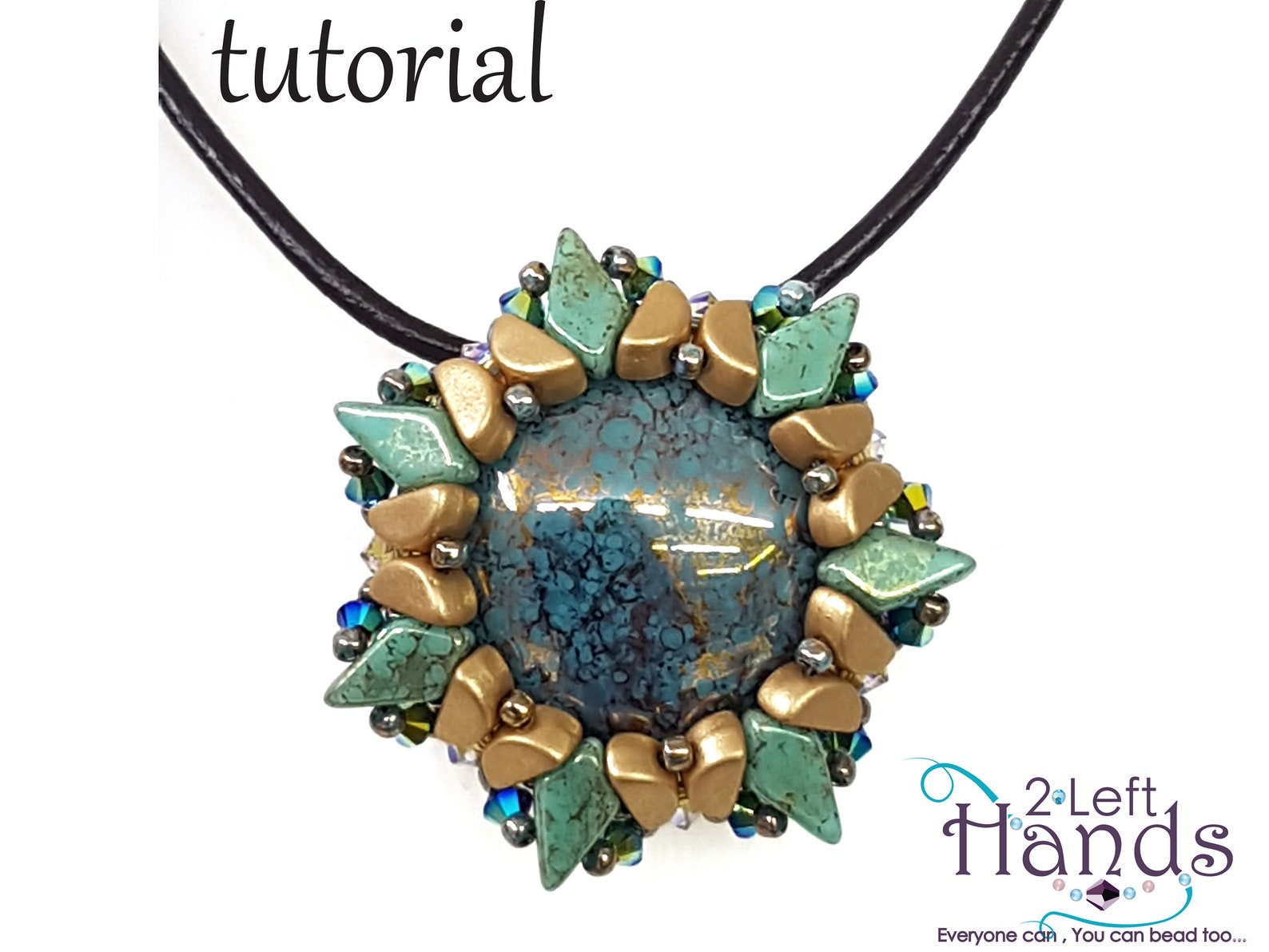 Netting Tutorial Beaded Pendant Tutorial Netting Pendant - Etsy