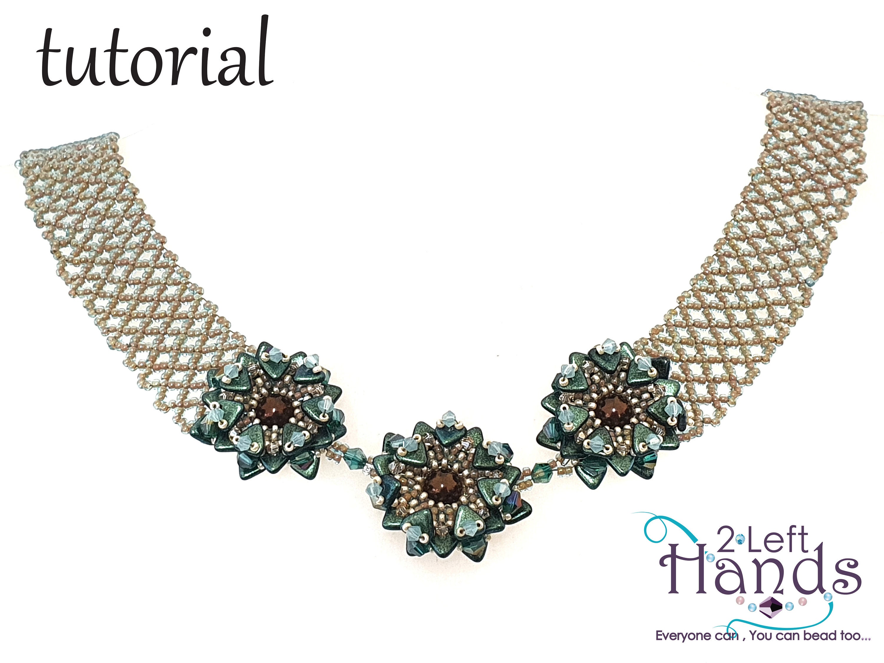Tutorial Beading Necklace Beading Patterns, Cubic Right Angle Weave ...