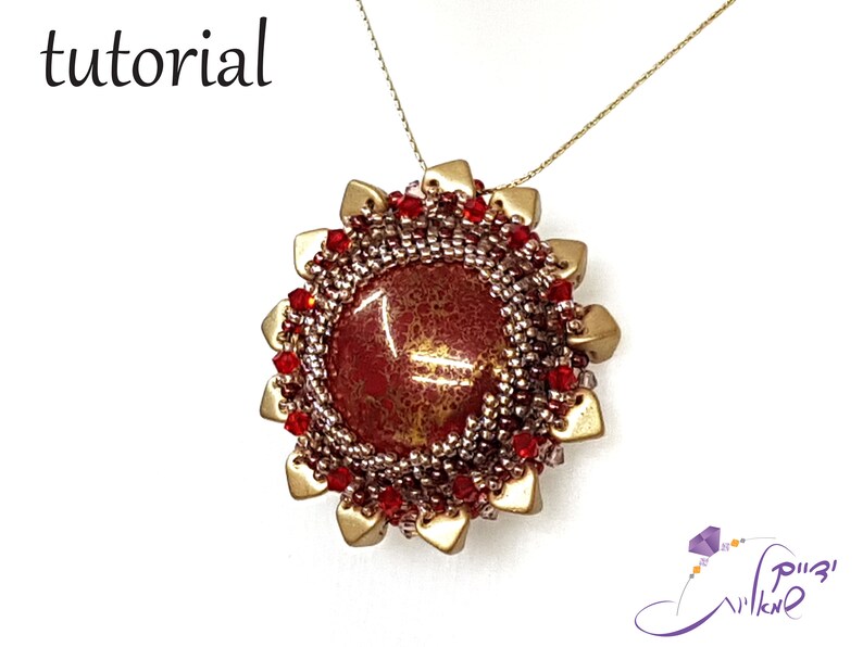 Beading Tutorial Beadwork Tutorial Bead Weaving Pattern - Etsy