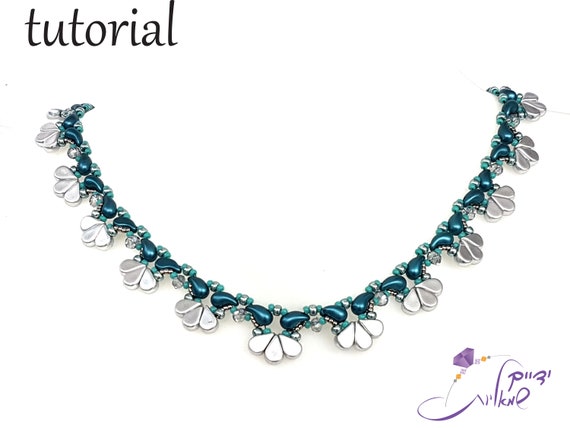 Right Angle Weave Necklace Tutorial Beading Patterns | Etsy