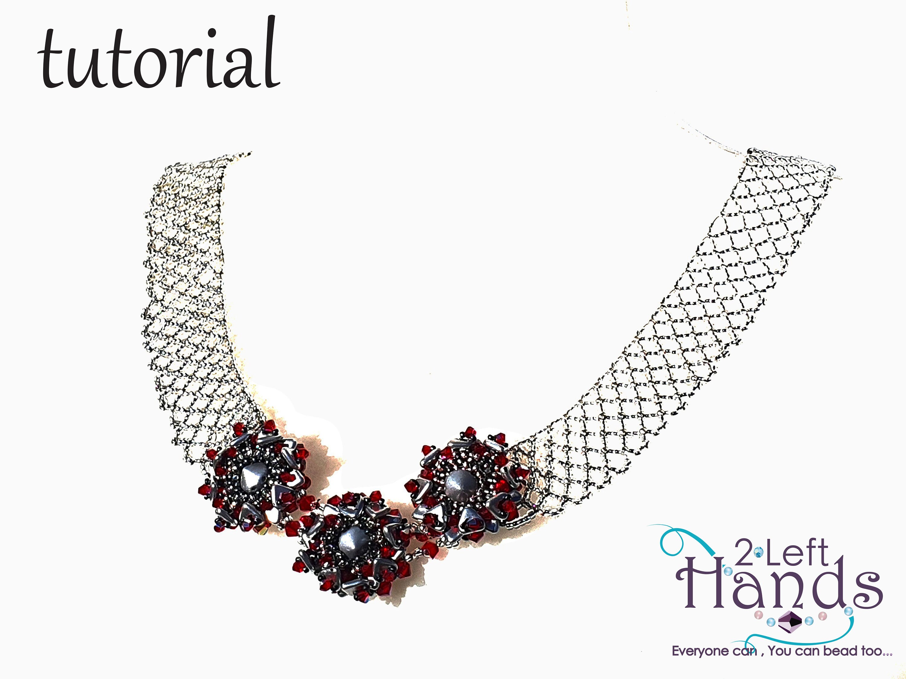 Tutorial Beading Necklace Beading Patterns, Cubic Right Angle Weave Tutorial, Patterns for ...