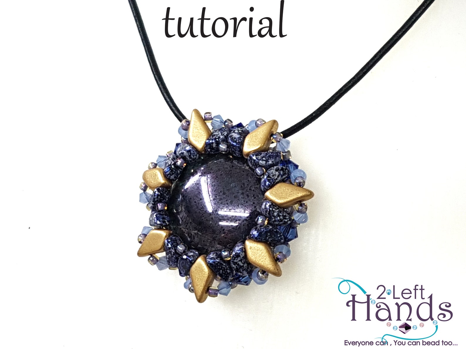 Netting Tutorial Beaded Pendant Tutorial Netting Pendant Beading ...