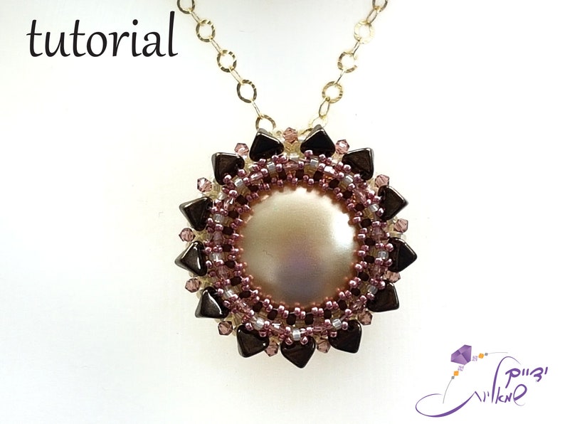 Beading Tutorial Beadwork Tutorial Bead Weaving Pattern - Etsy