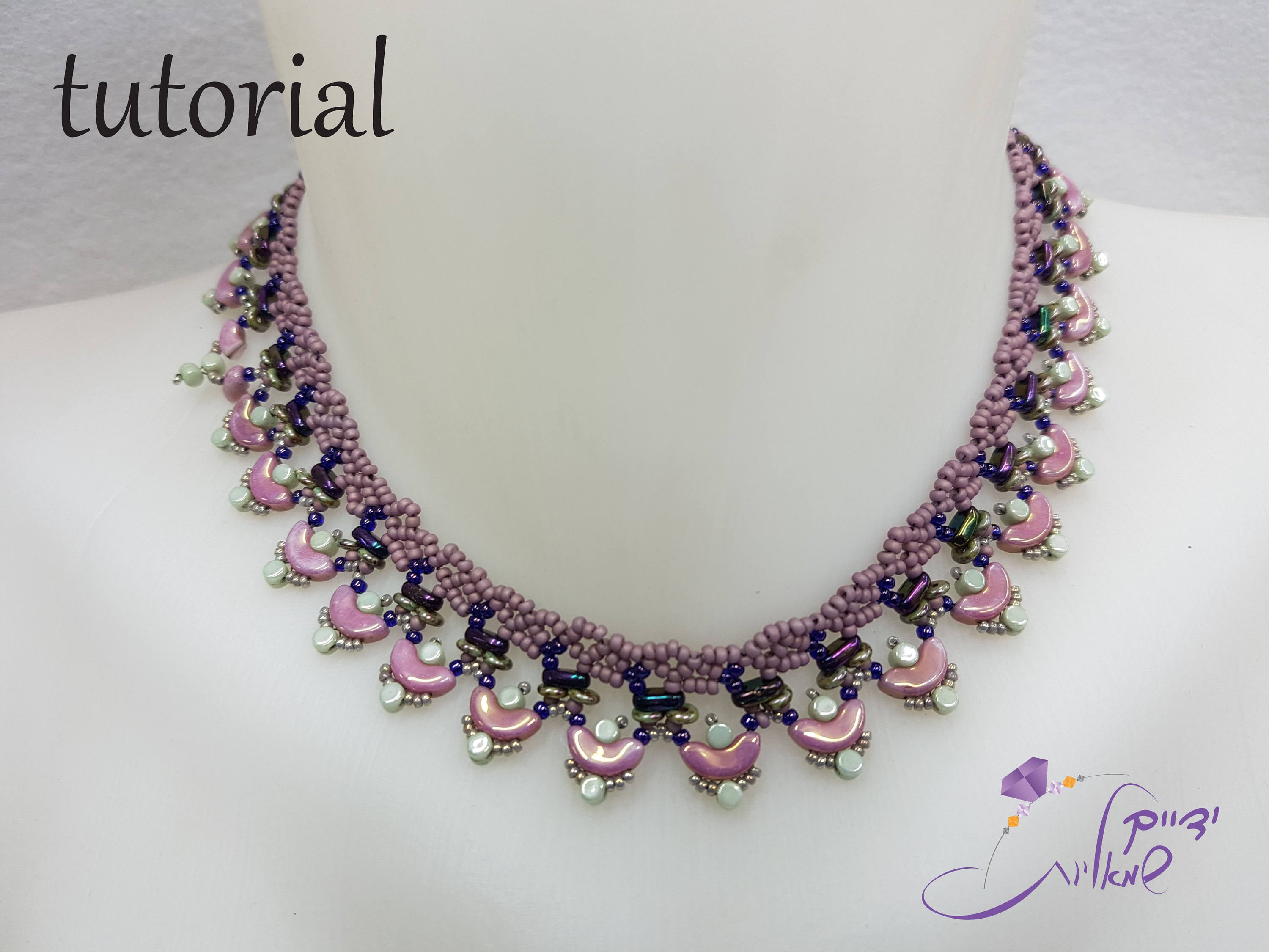 Necklace Tutorial, Beading Tutorials and Patterns Necklace, Netting ...