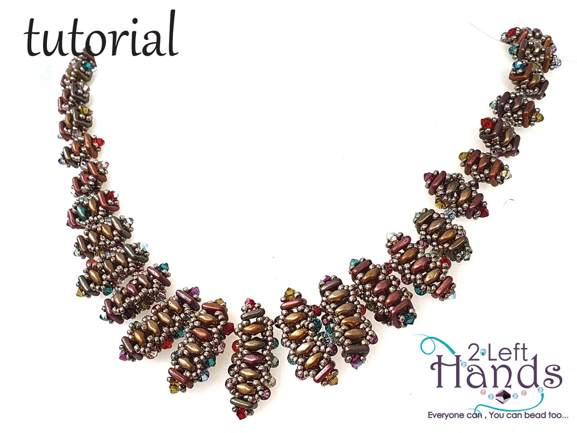 Tutorial Beading Necklace Beading Patterns, Cubic Right Angle Weave ...