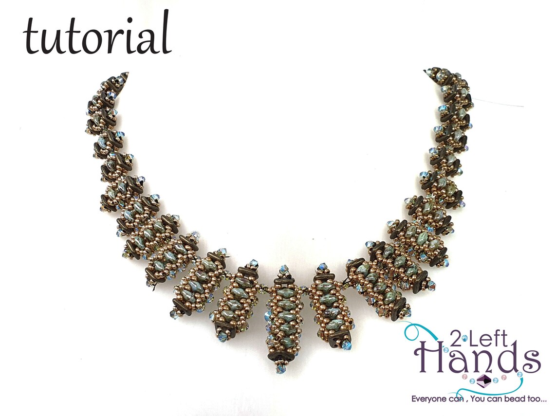 Tutorial Beading Necklace Beading Patterns, Cubic Right Angle Weave ...