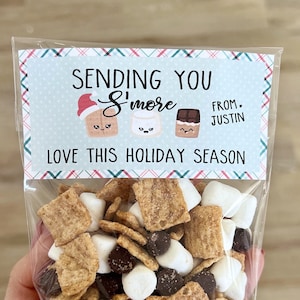 Christmas Favor Tags, Christmas Treat Tags, Holiday Treats for ...