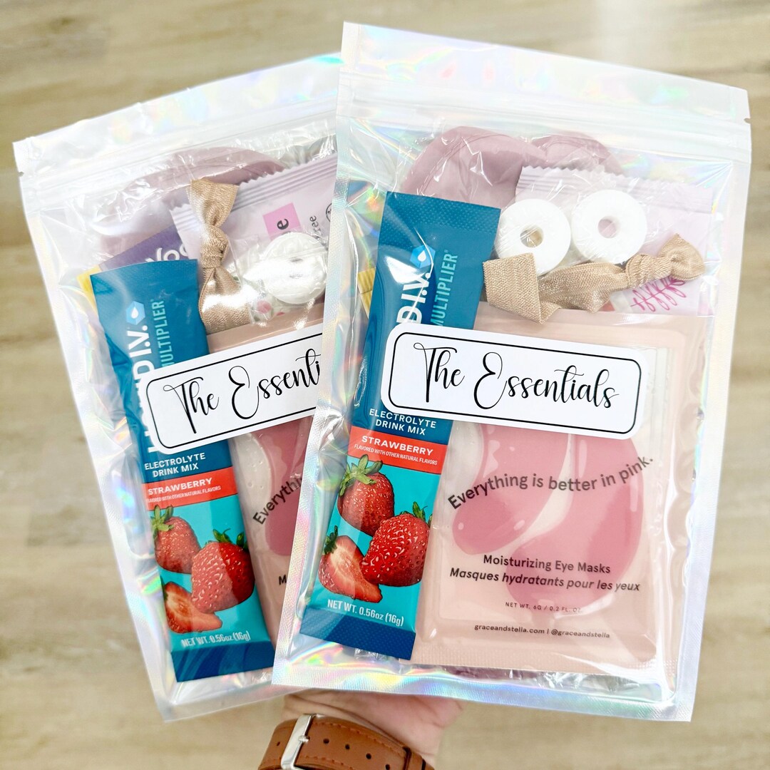 Hangover Kit, Bachelorette Party, Fun Night Out Essential Kit, Girls ...