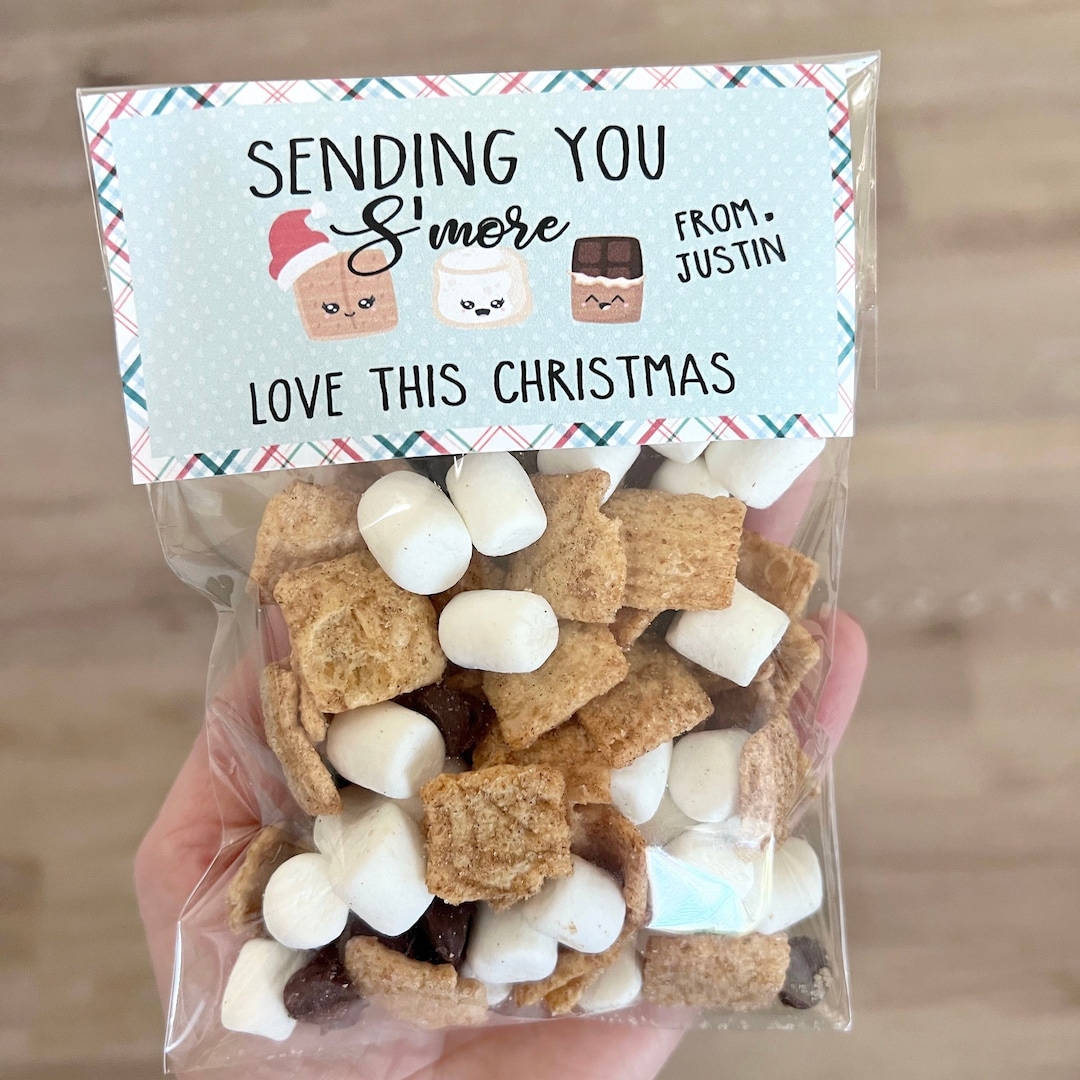 Christmas Favor Tags, Christmas Class Gifts, Treats for Classroom ...