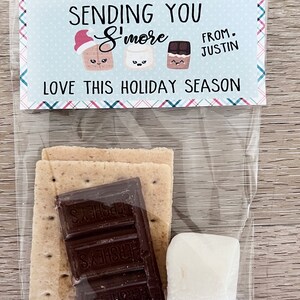 Christmas Favor Tags, Christmas Treat Tags, Holiday Treats for ...