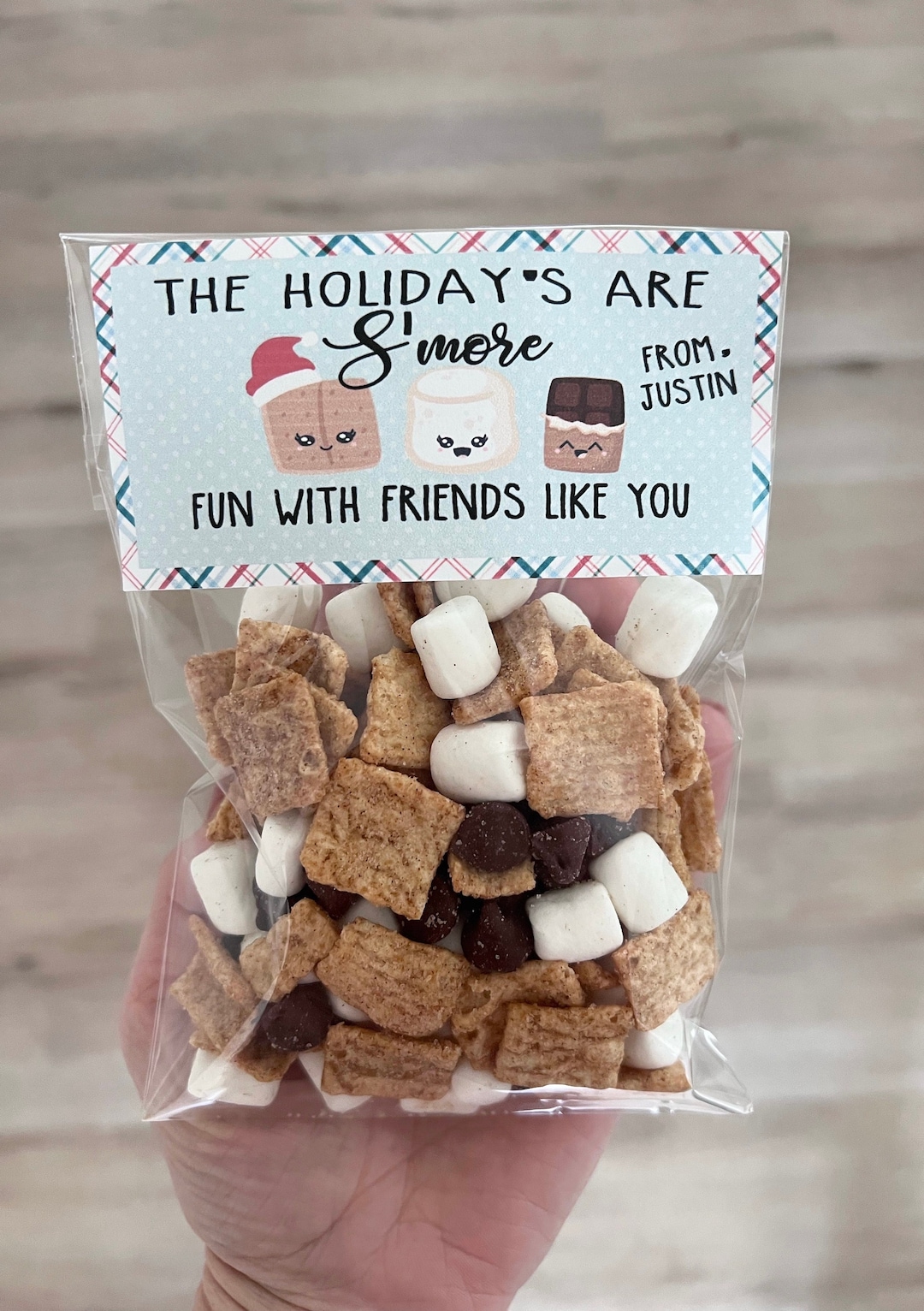 Christmas Favor Tags, Christmas Treat Tags, Holiday Treats for ...