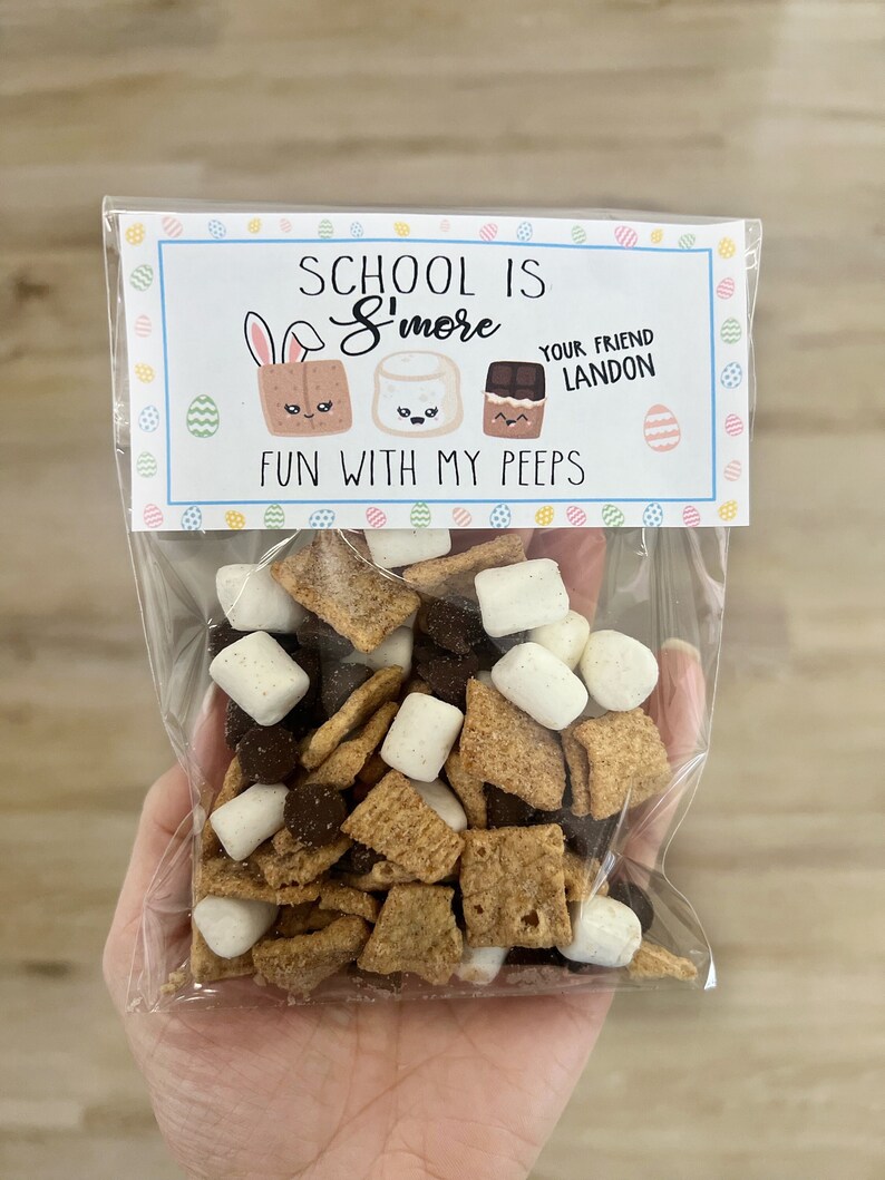 Easter Class Gifts, Easter S'mores, Easter Classroom Treats, Spring ...