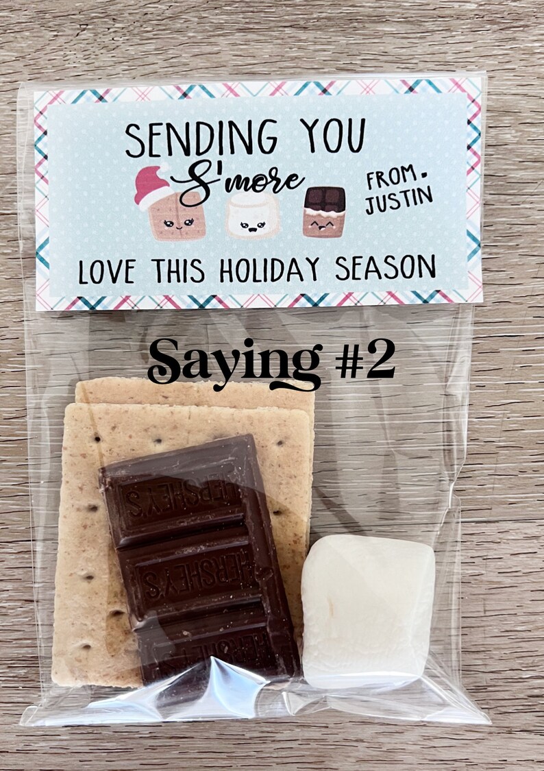 Christmas Favor Tags, Christmas Treat Tags, Holiday Treats for ...