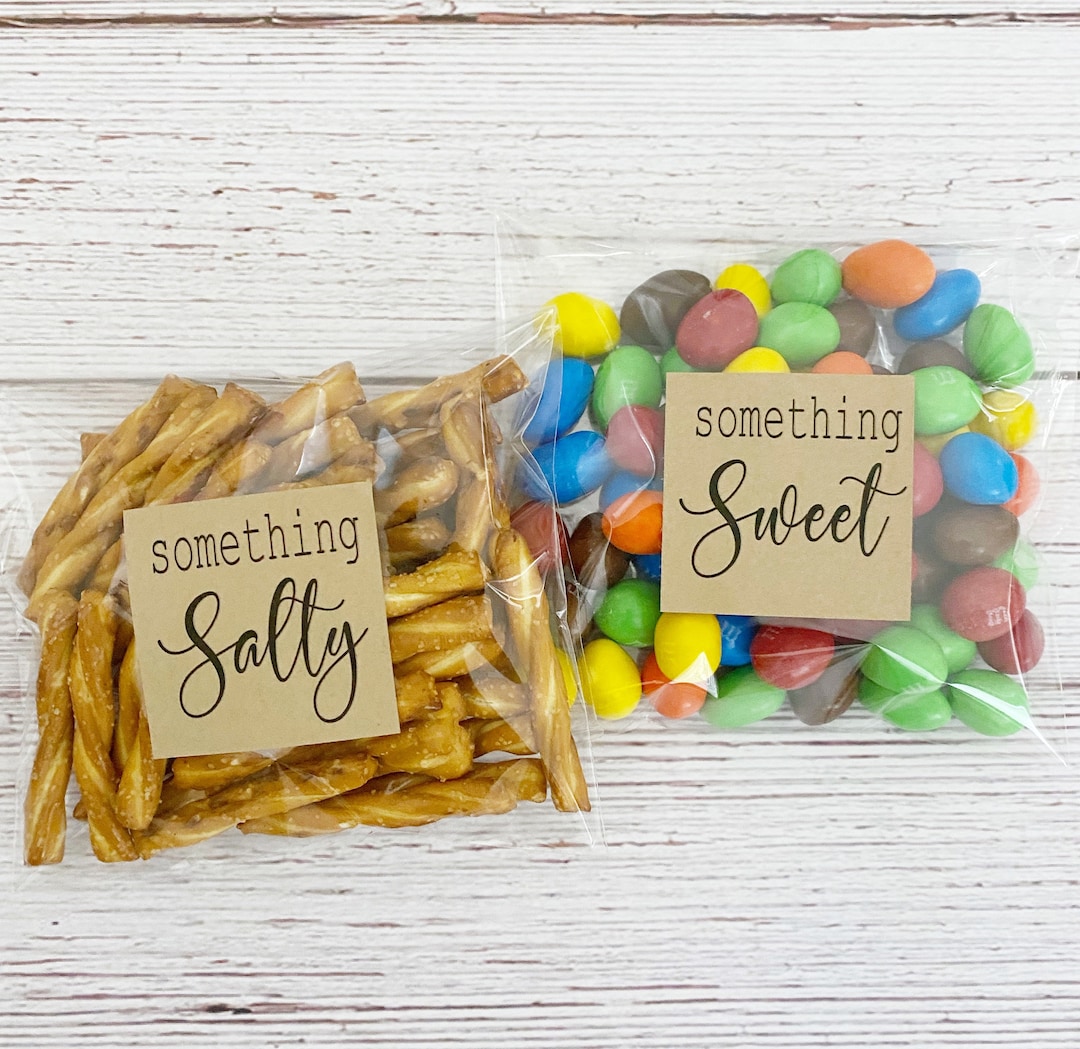 Sweet and Salty Wedding Favor Bags, Wedding Favors, Sweet and Salty ...