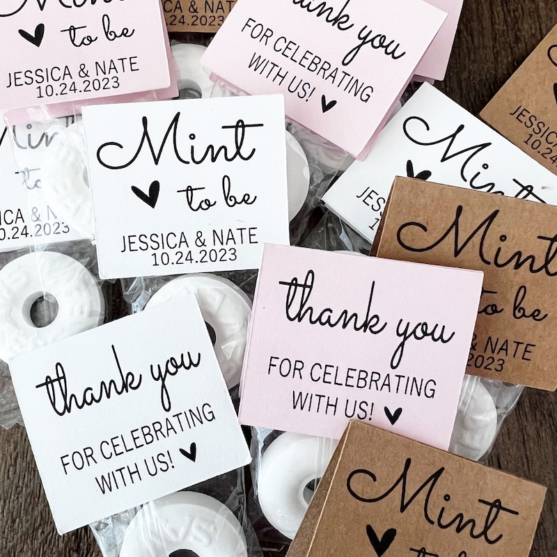 Mint to Be Wedding Favor - Etsy