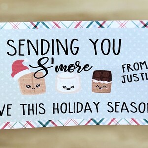 Christmas Favor Tags, Christmas Treat Tags, Holiday Treats for ...