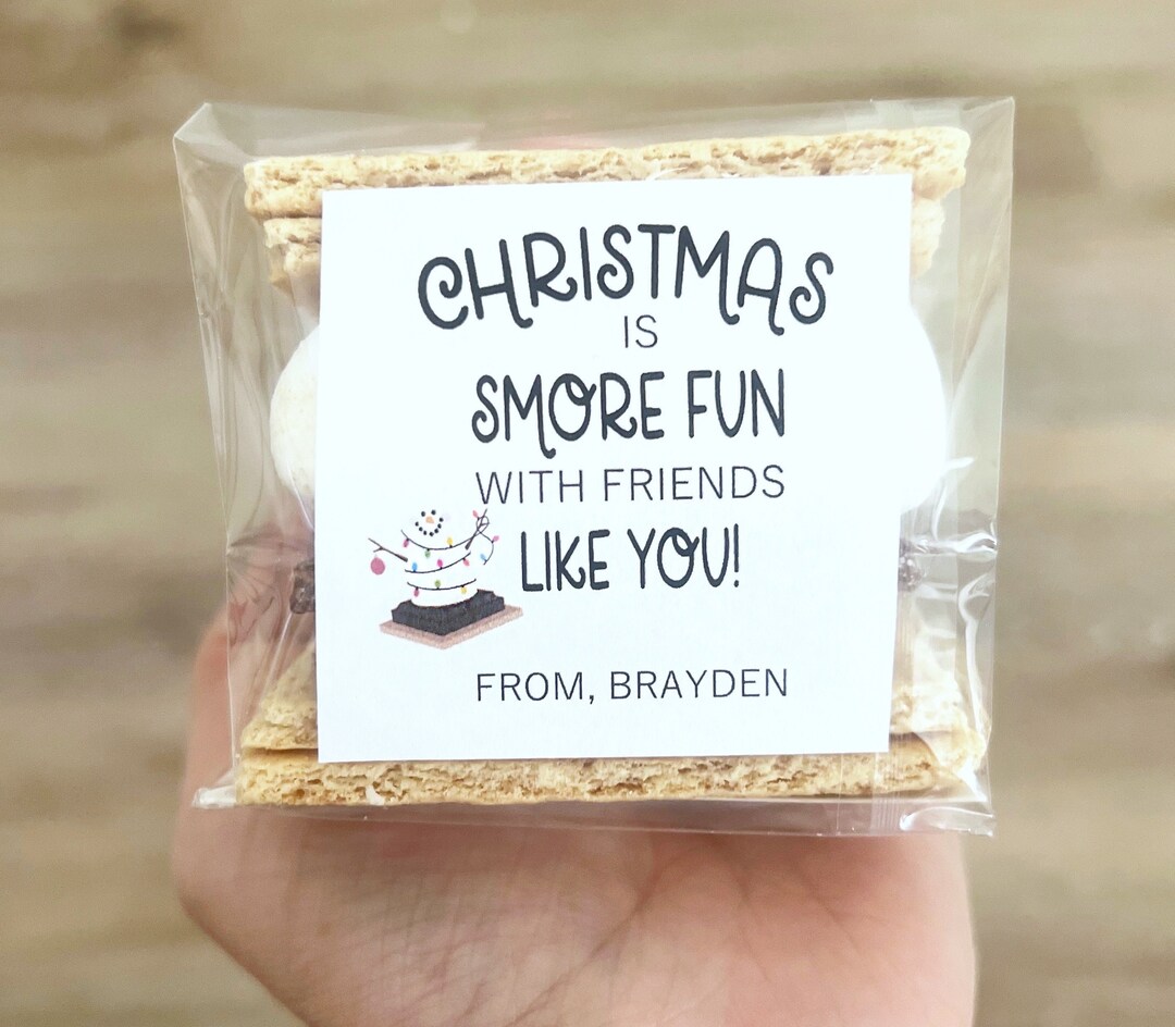 Christmas S'mores, Christmas Class Gifts, Christmas Party Favors ...