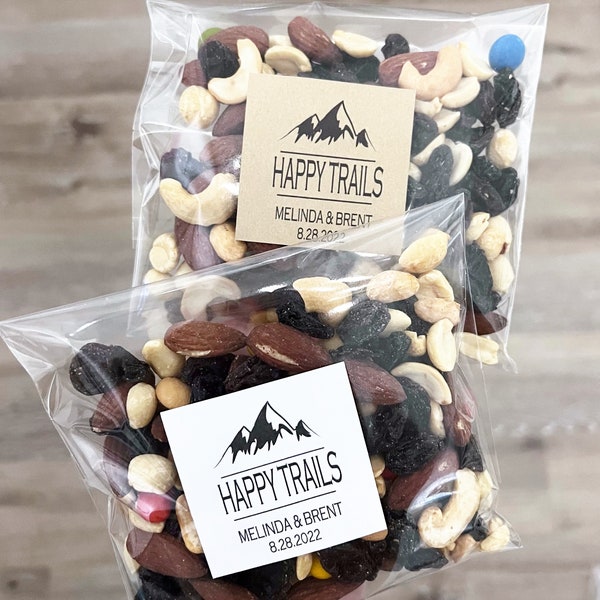 Custom Trail Mix Favors - Etsy