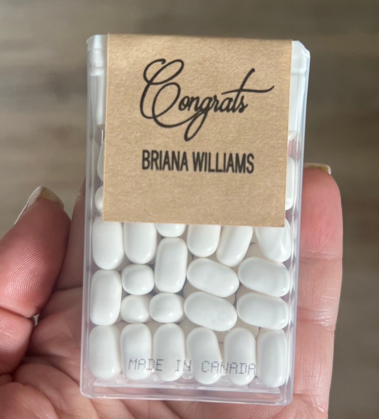 Mint Graduation Favor Labels, Graduation Favors, Mint Party Favors ...