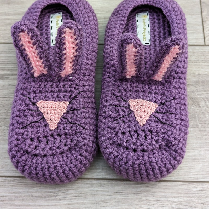 Rabbit Slippers - Etsy