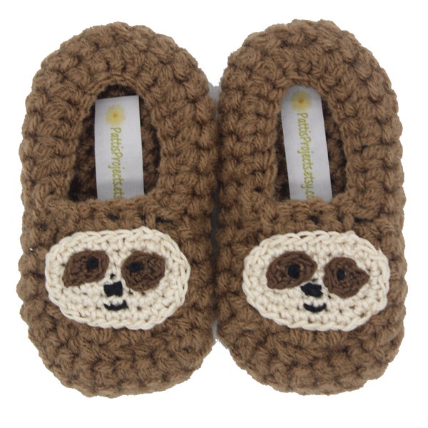 Sloth Baby Shoes - Etsy Canada