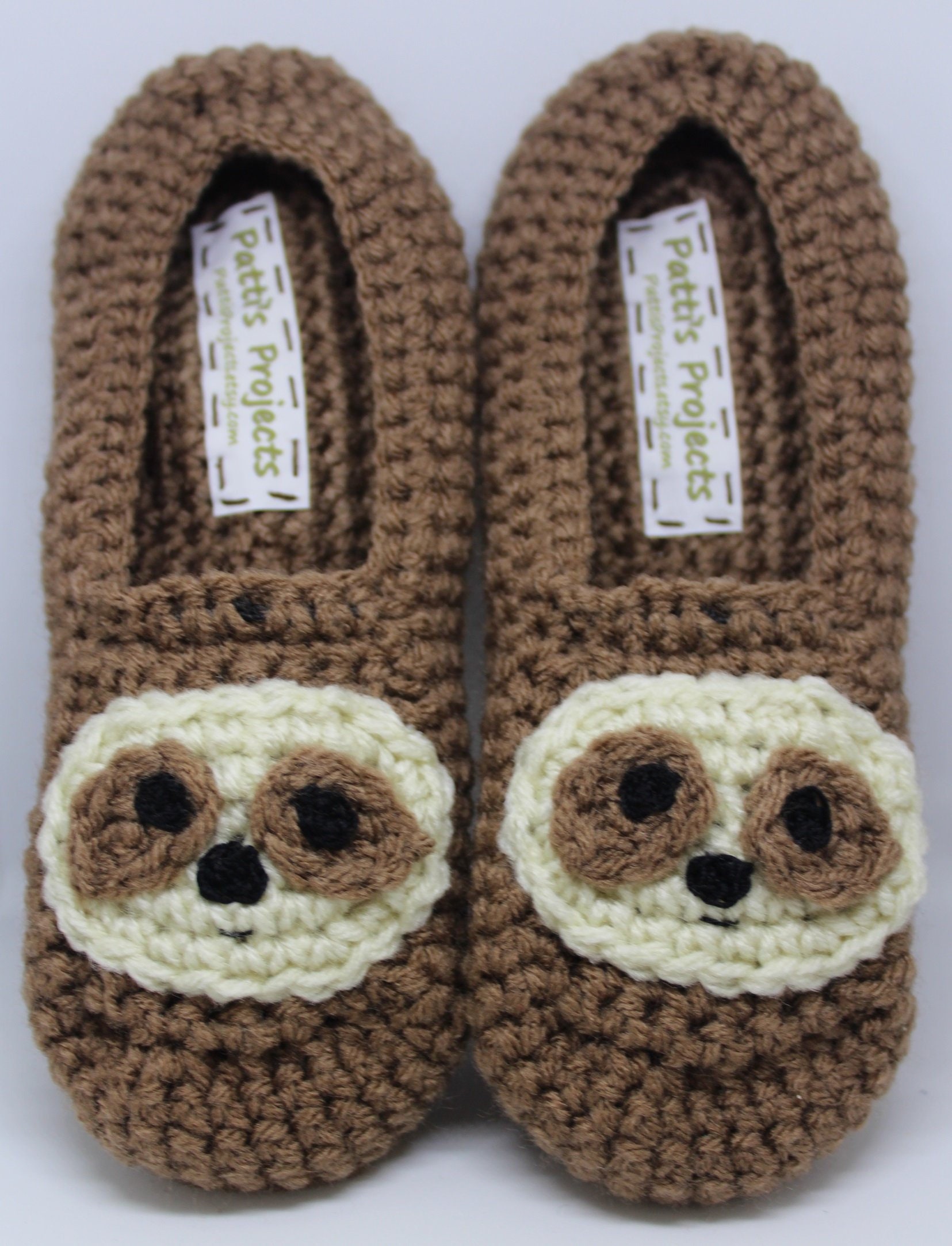 Sloth Slippers - Children's Sizes - Etsy