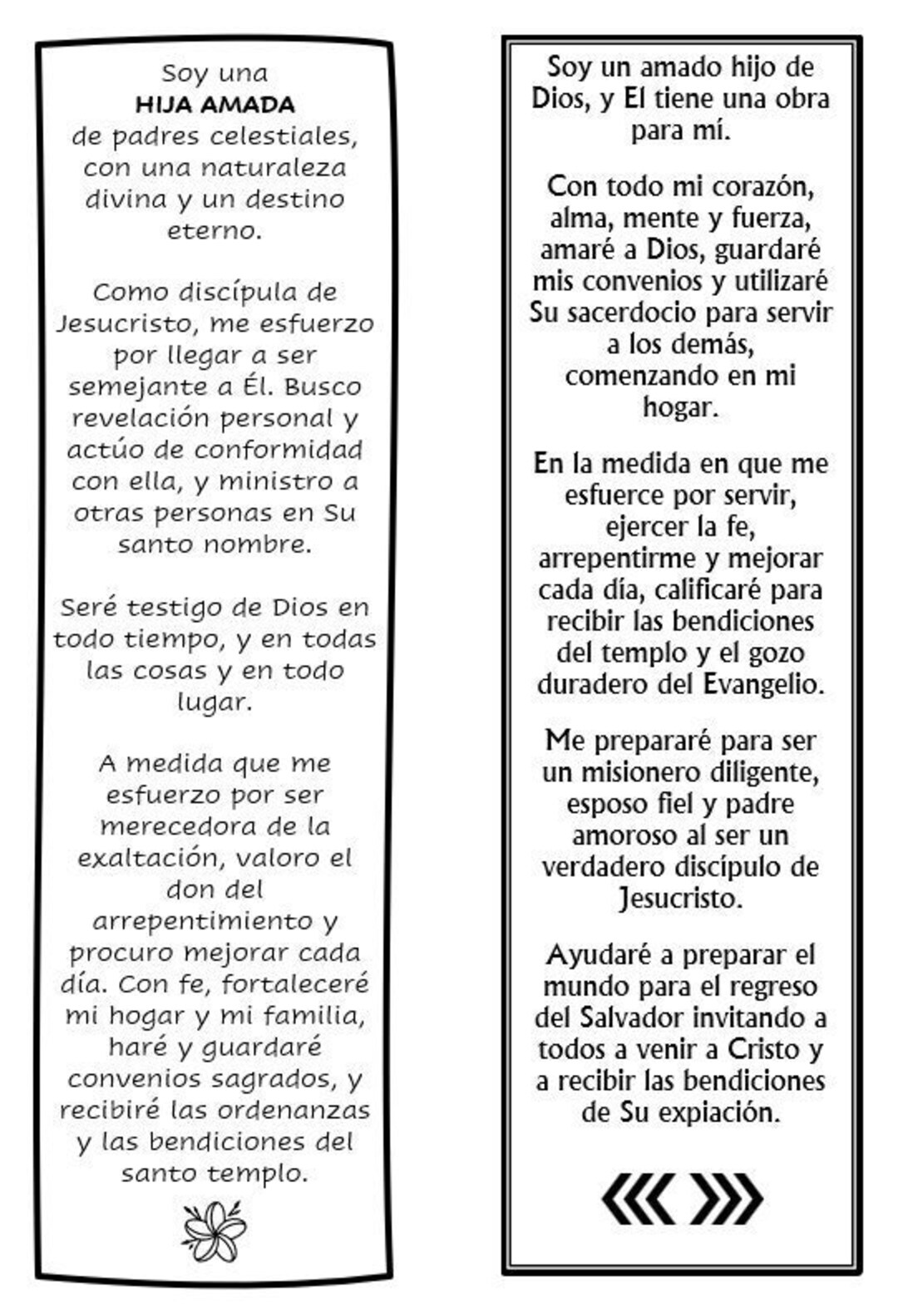 Youth Theme Bookmarks (spanish) - Etsy