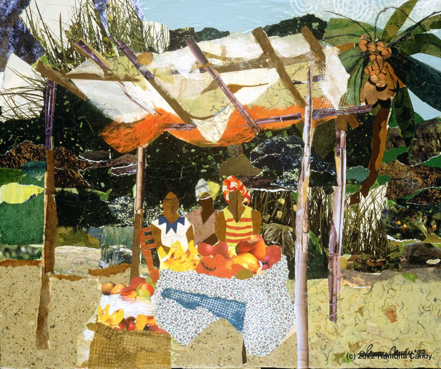 FRUIT VENDORS Black Caribbean Art of the African Diaspora | Etsy