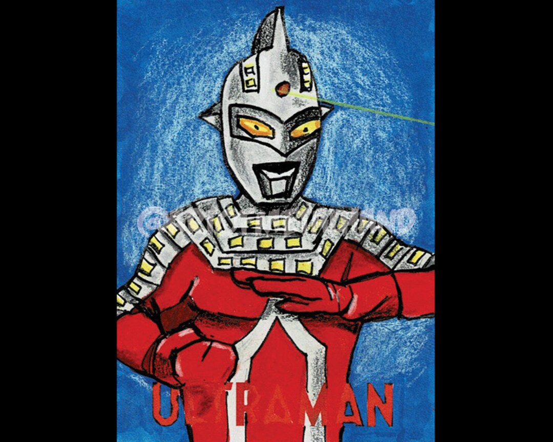 Return of Ultraman Sketch Card Series Two by Metal Hand Ultraseven ACEO ...