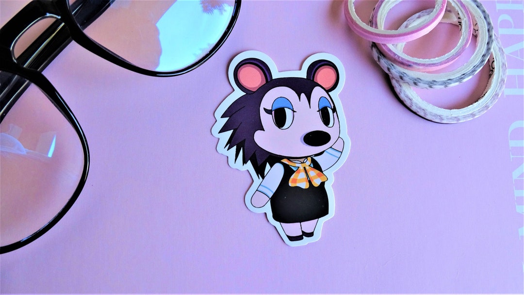 Animal Crossing Label Able Sticker Animal Crossing Nintendo Large 2.5 X ...