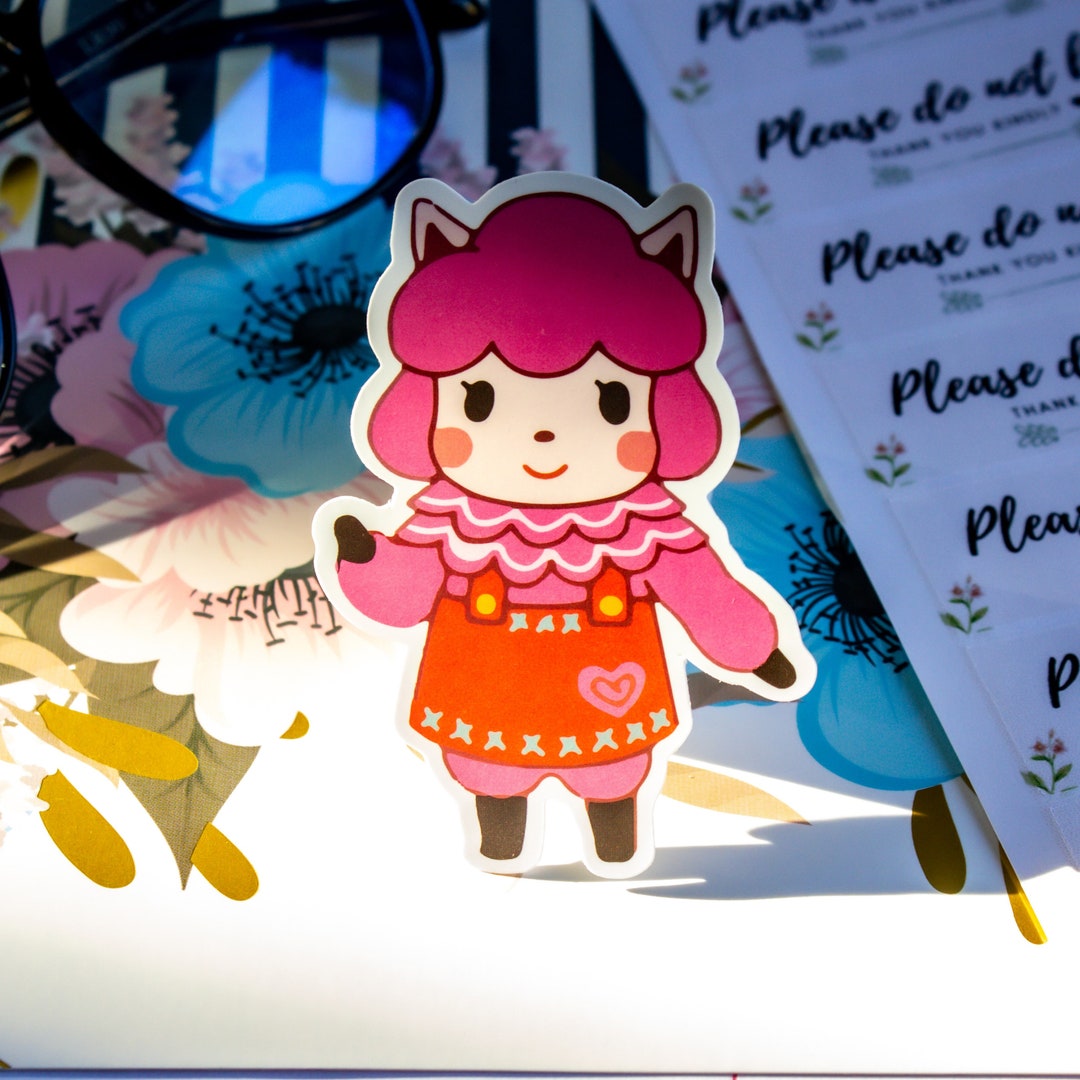 Animal Crossing Reese Sticker - Animal Crossing - Nintendo - Large ...