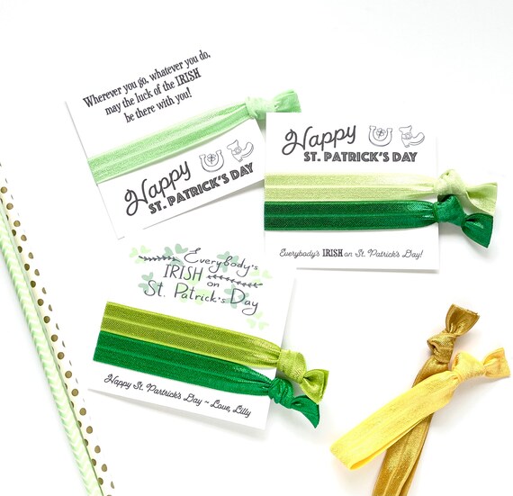 St. Patricks Day Favors Lucky Leprechaun Rainbow Luck of the | Etsy