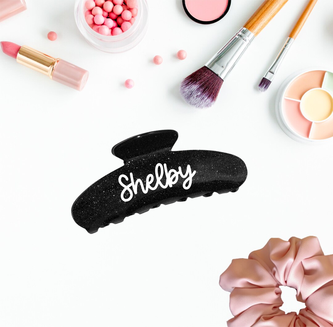 Custom Claw Clip Personalized Bridesmaid Gift Wedding Gift - Etsy