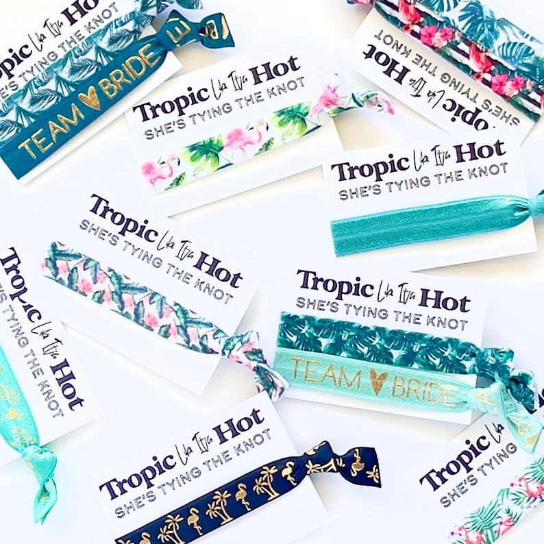 Tropic Like Its Hot Girls Getaway Favors Bachelorette Hair - Etsy