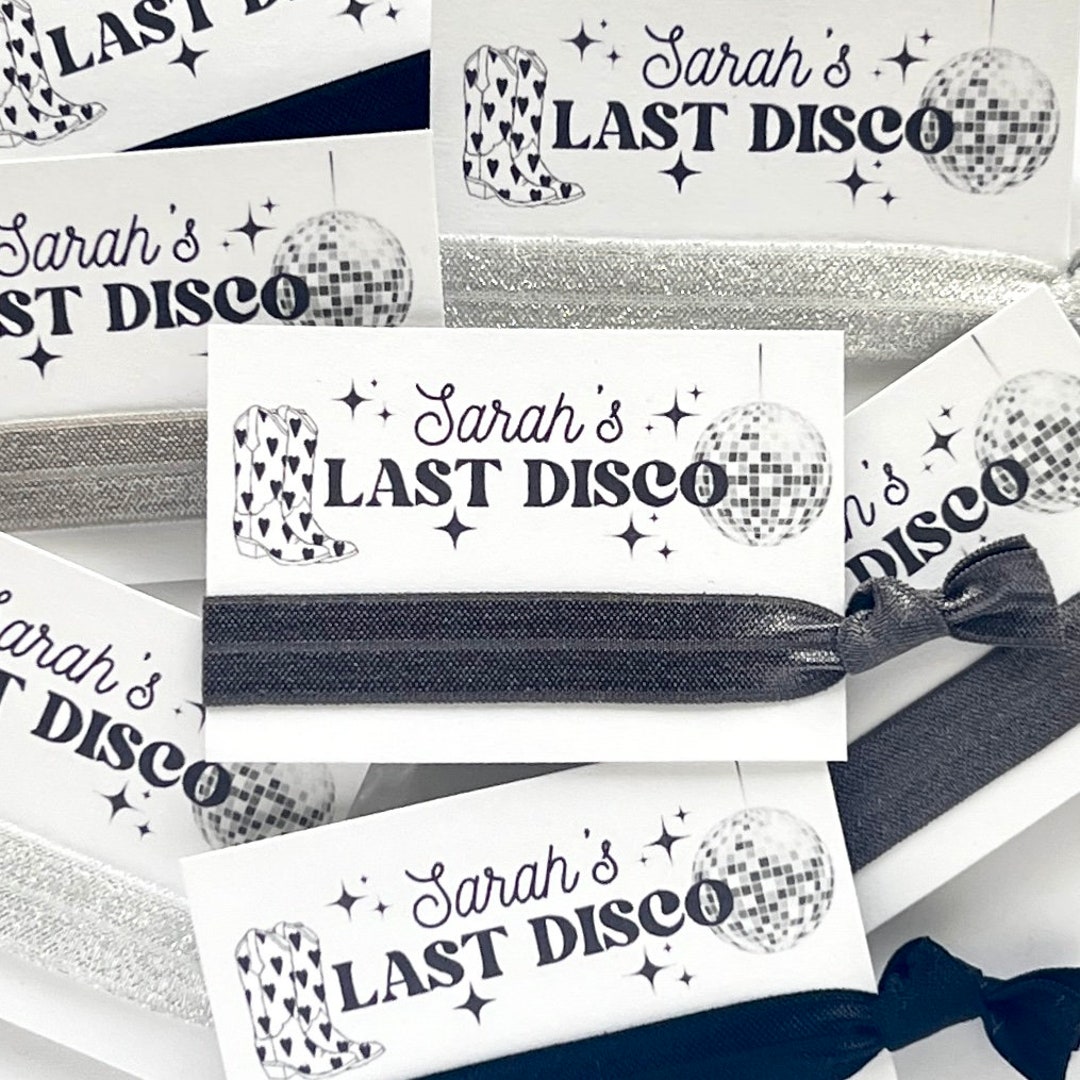 Last Disco Favors Custom Last Disco Bachelorette Austin Bachelorette ...