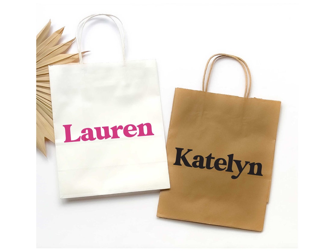 Personalized Gift Bags | Bachelorette Wedding Girls Trip Girls Weekend ...