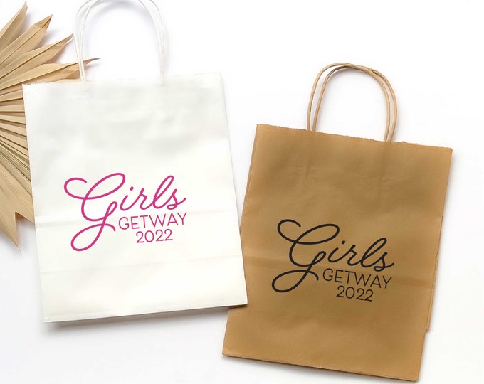 Girls Weekend Gift Bag / Girls Trip Bag / Girls Getaway / Gift Bag ...