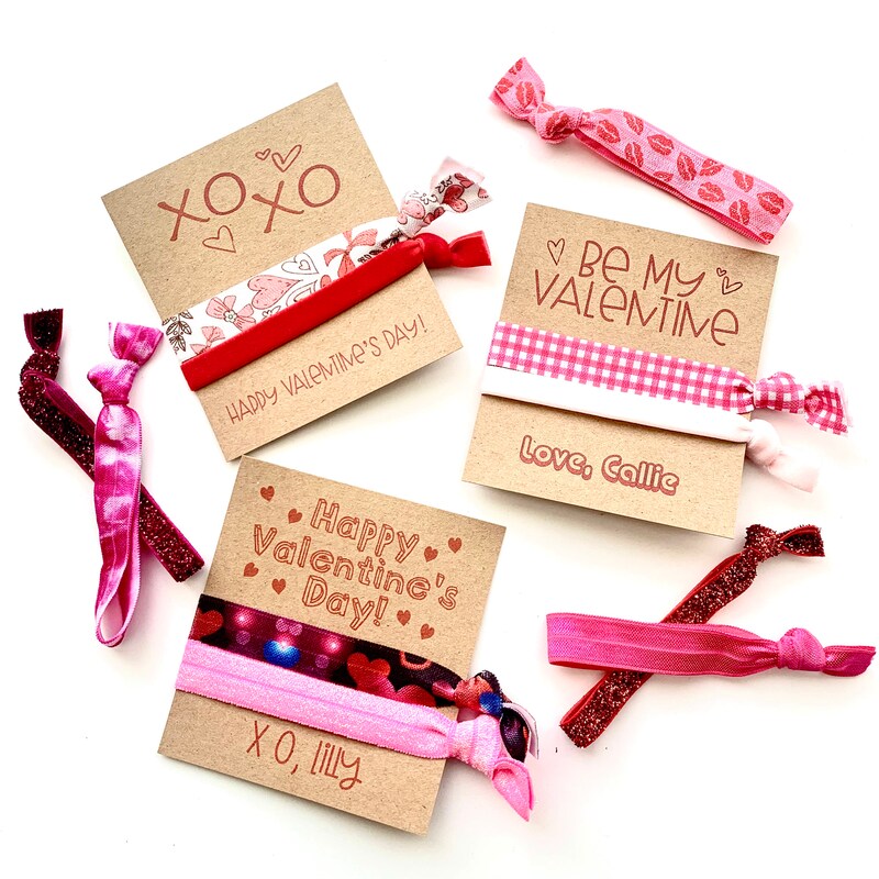 Heart Hair Ties - Etsy