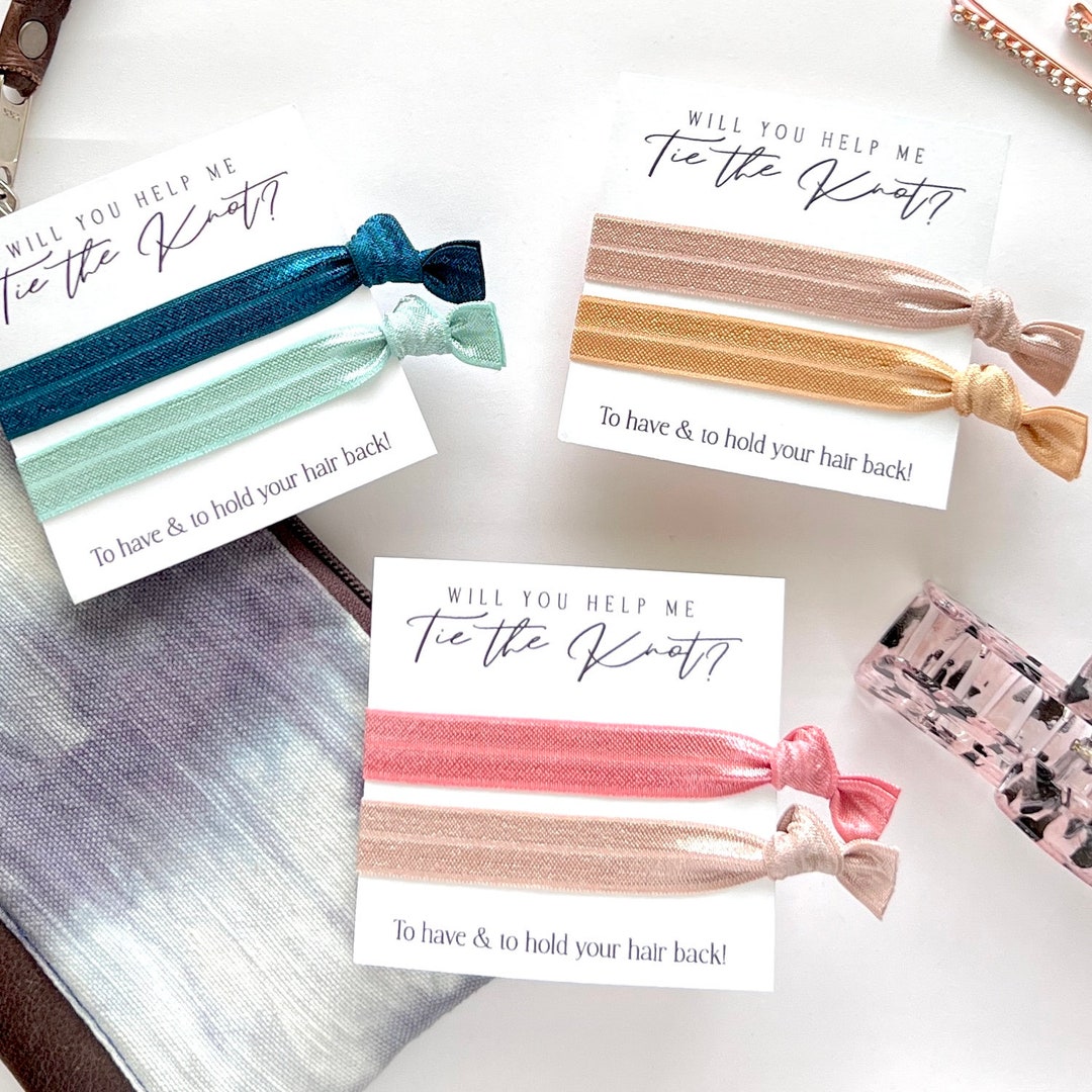 Will You Help Me Tie the Knot? | Bridesmaid Proposal | to Have & to ...