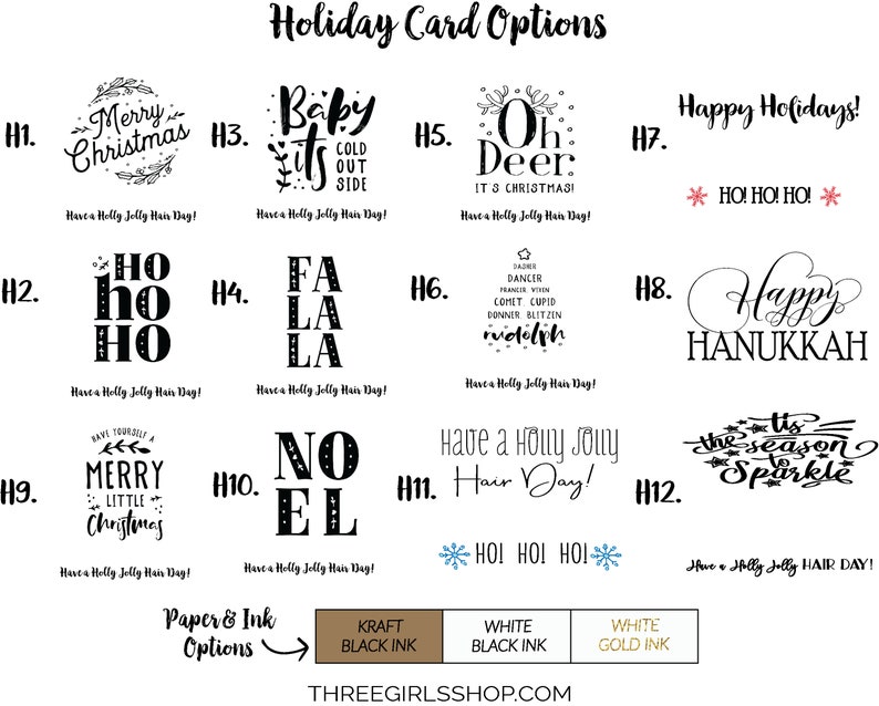 Oh Deer It's Christmas Christmas Holiday Gift Tag Hair - Etsy