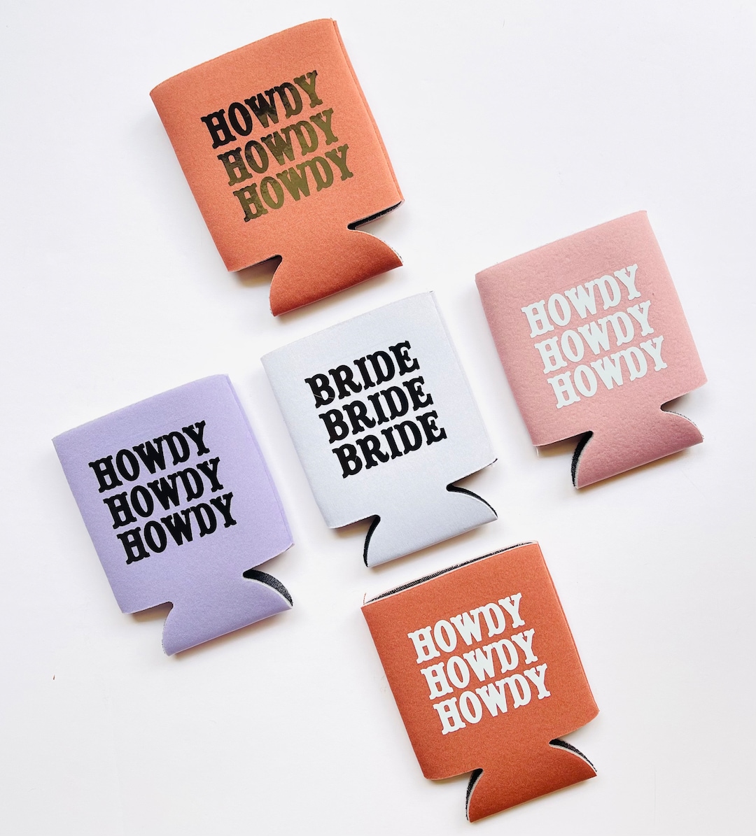 Howdy Howdy Howdy Can Cooler Cozy, Southern Cowboy Cowgirl Country ...