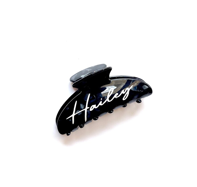 Custom Claw Clip Personalized Bridesmaid Gift Wedding Gift - Etsy