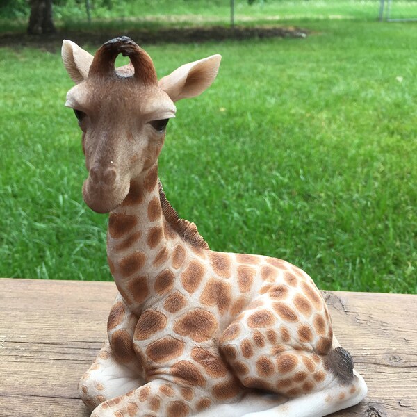 Giraffe Figurine - Etsy