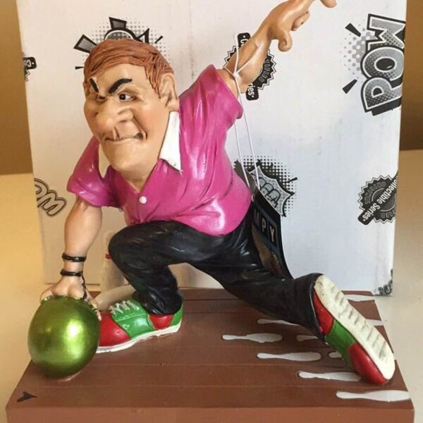 Bowling Figurine - Etsy