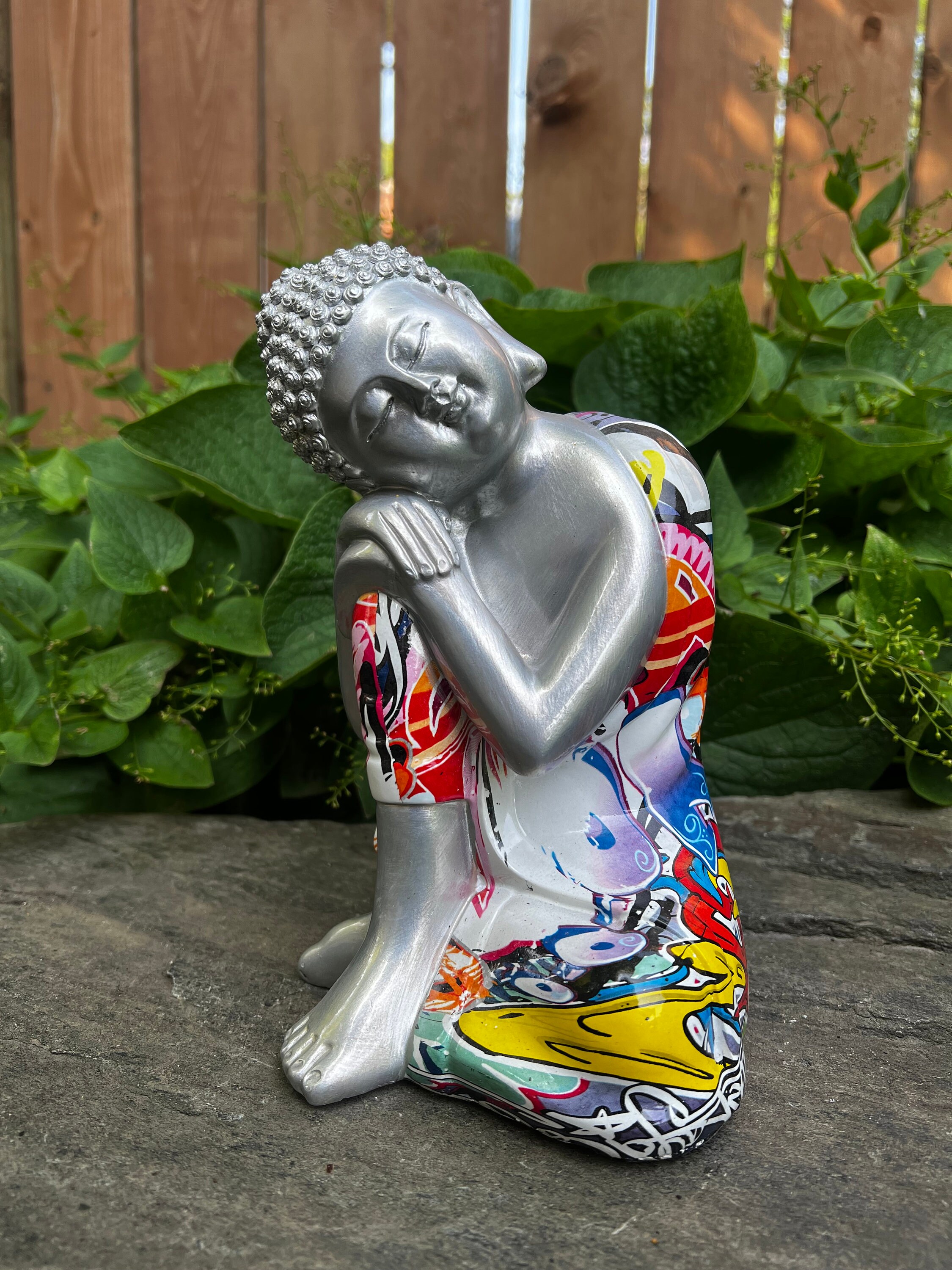 Happy Buddha Pop Art