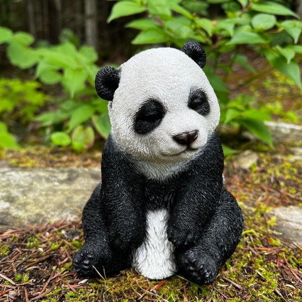 Outdoor Panda Statue - Etsy