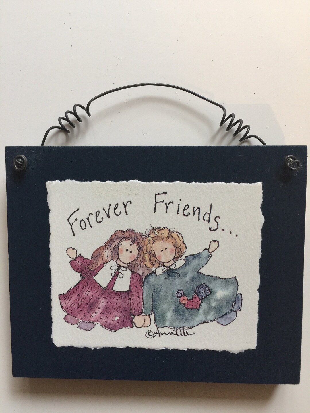 Forever Friends Wood Plaque Sign Christmas Ornament Home - Etsy